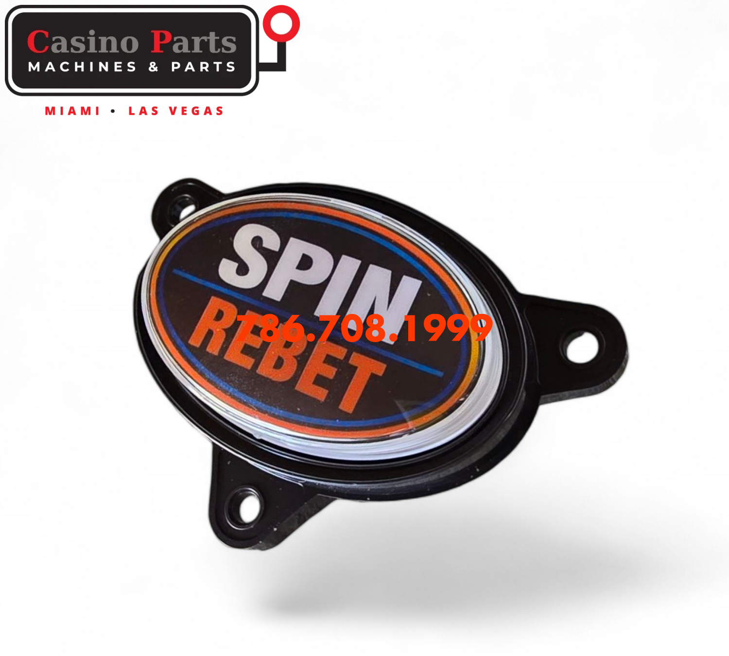 Bally Wave Button with LED (Spin/Rebet)