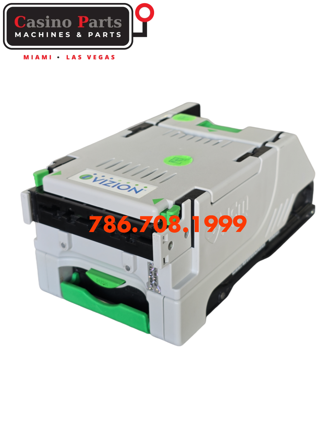 Bill Acceptor JCM Ivizion 100-SS - Head Only