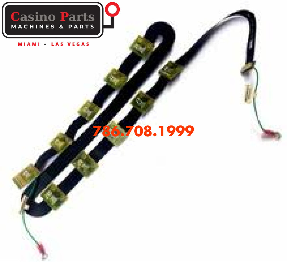 IGT G20 - OLED Button Panel Assembly w/ Controller + Ribbon Cable