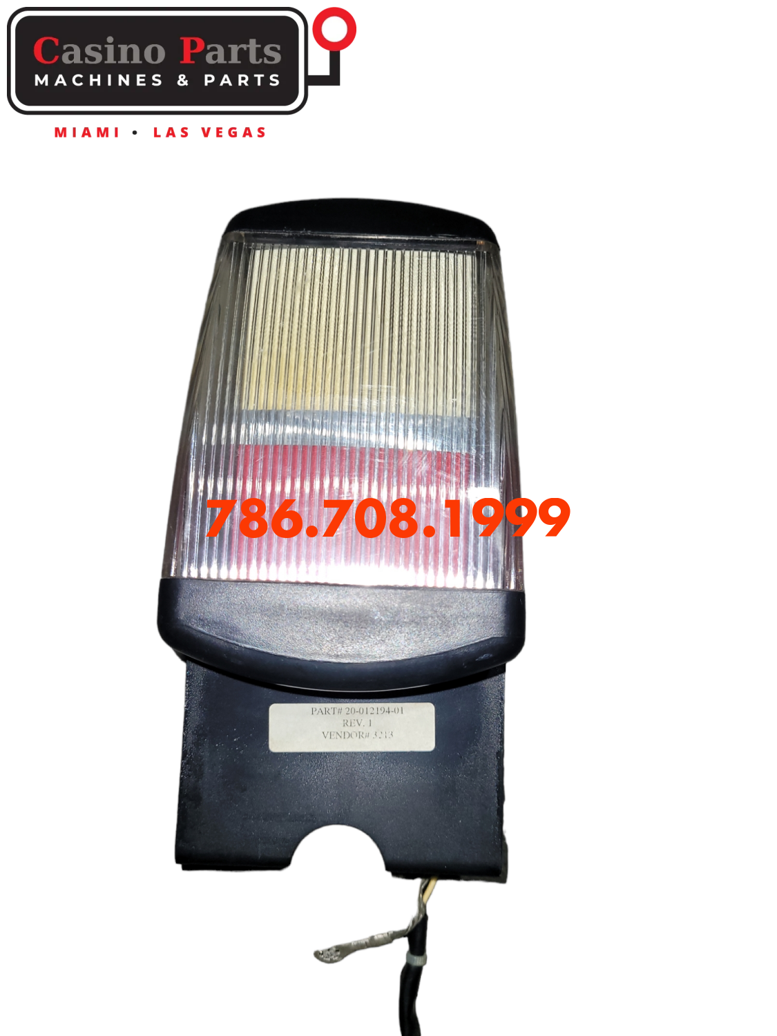 Slot Machine Candle - 3.5'' x 3.5'' x 7.1''